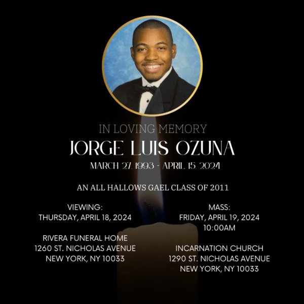 Please remember in your prayers Jorge Luis Ozuna Class of 2011 - Faces ...